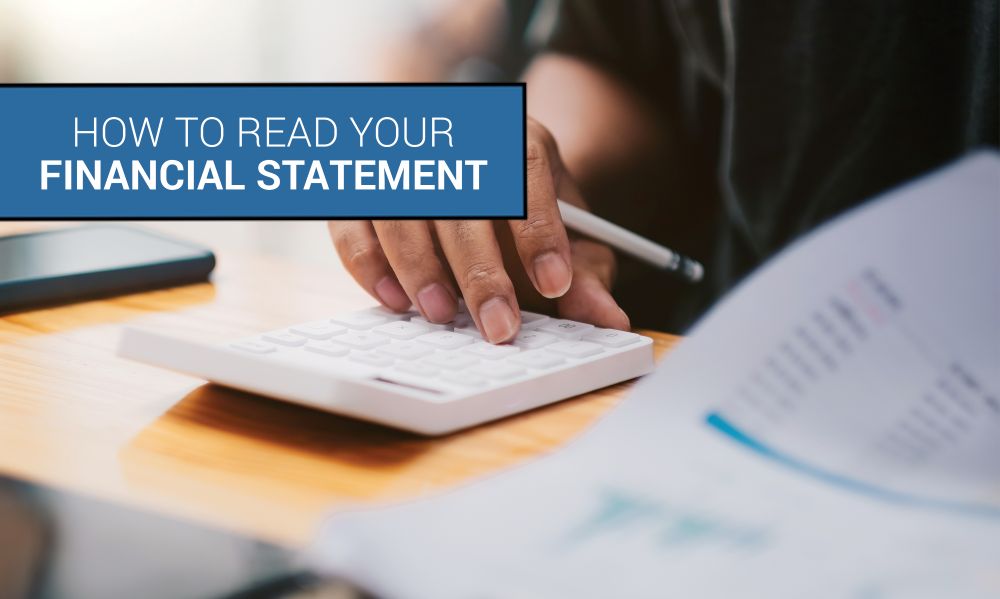 How to Read Your Financial Statement
